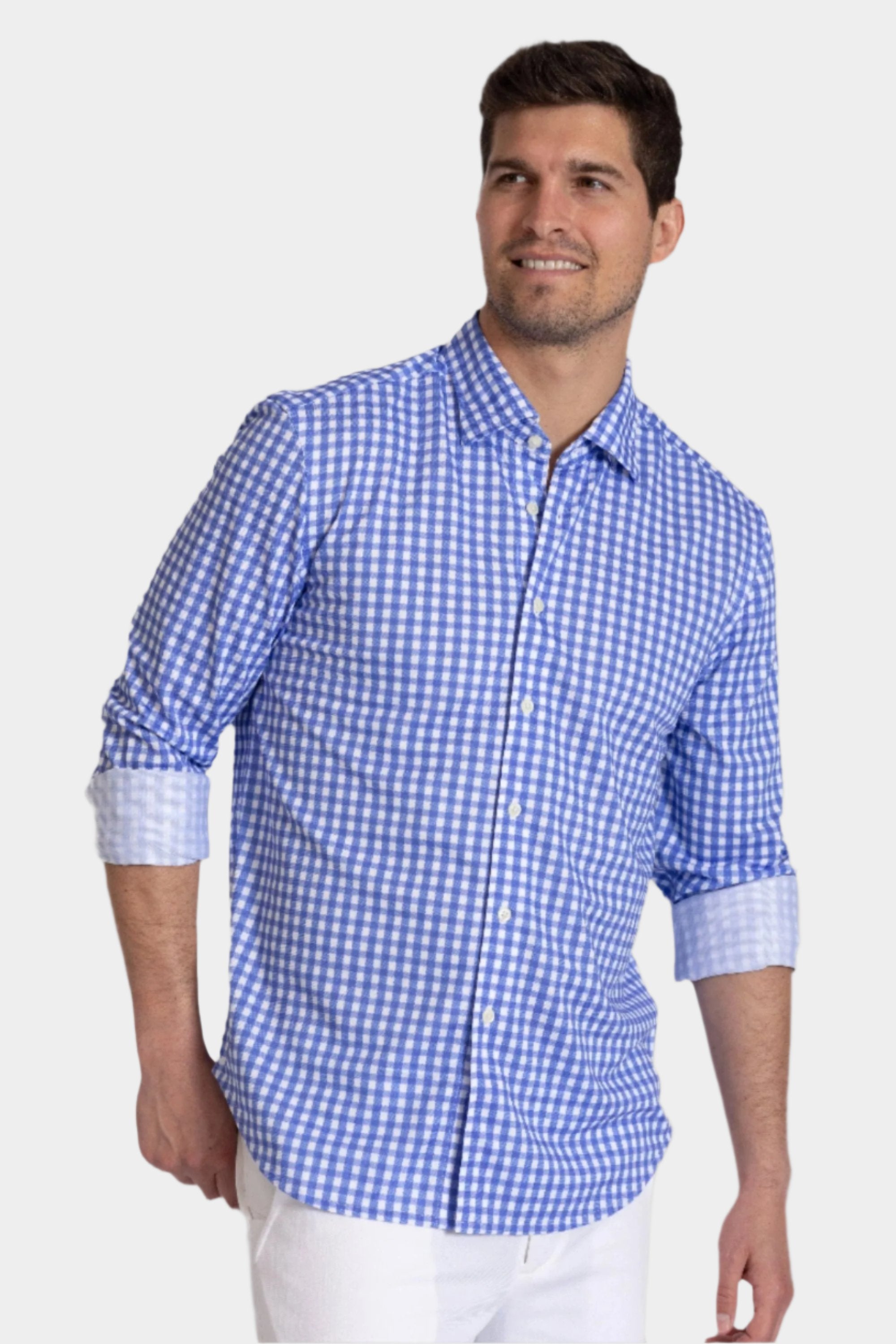 Mauro Long Sleeve Casual Dress Shirt - Buki